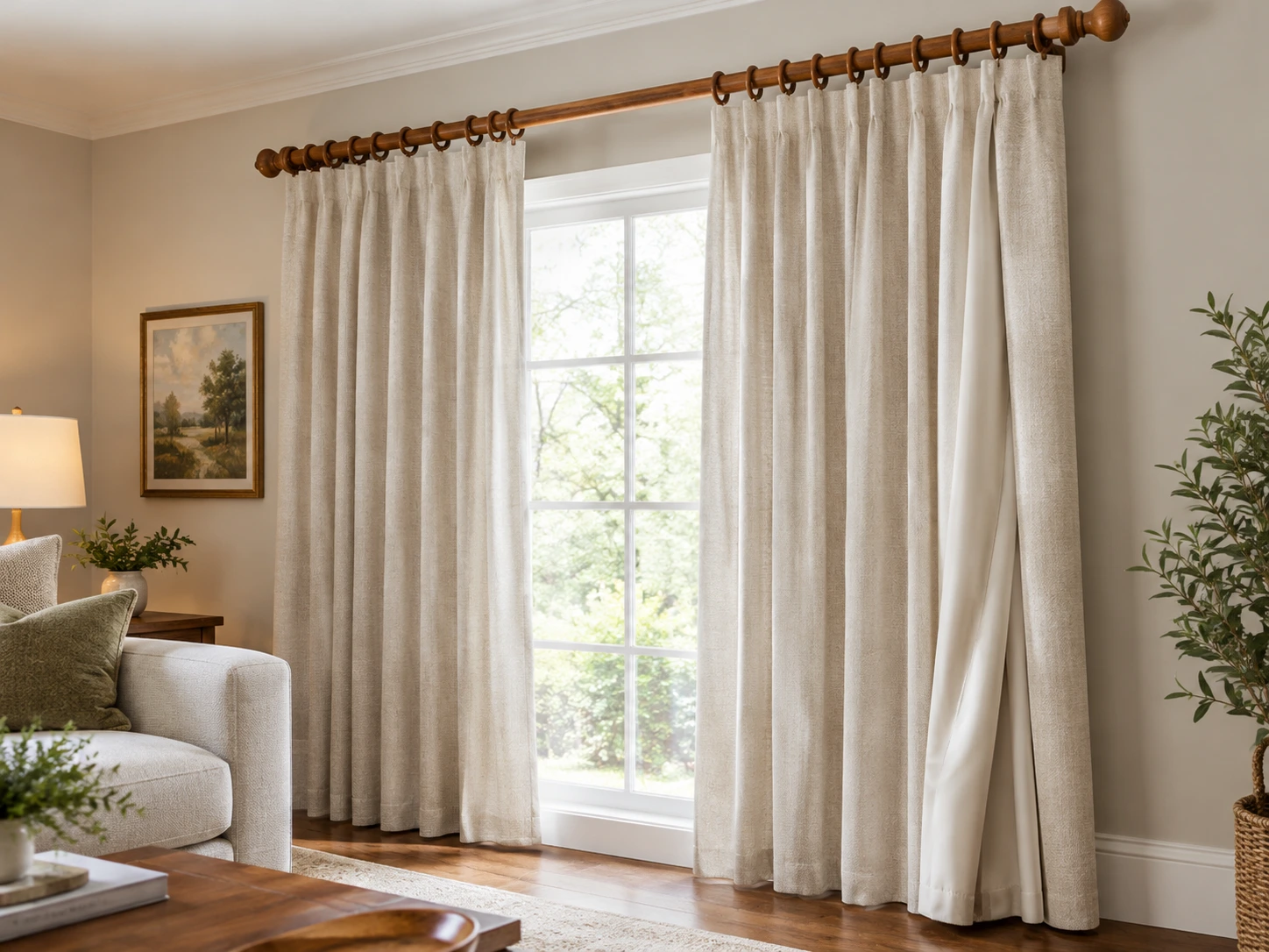 Wooden Curtain Rods: Types, Sizes & Installation Tips - Plazma homes